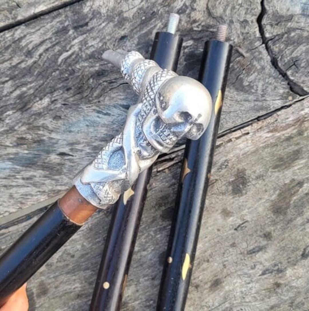 Skull Walking Stick Victorian New Design Handle Walking Stick Best ...
