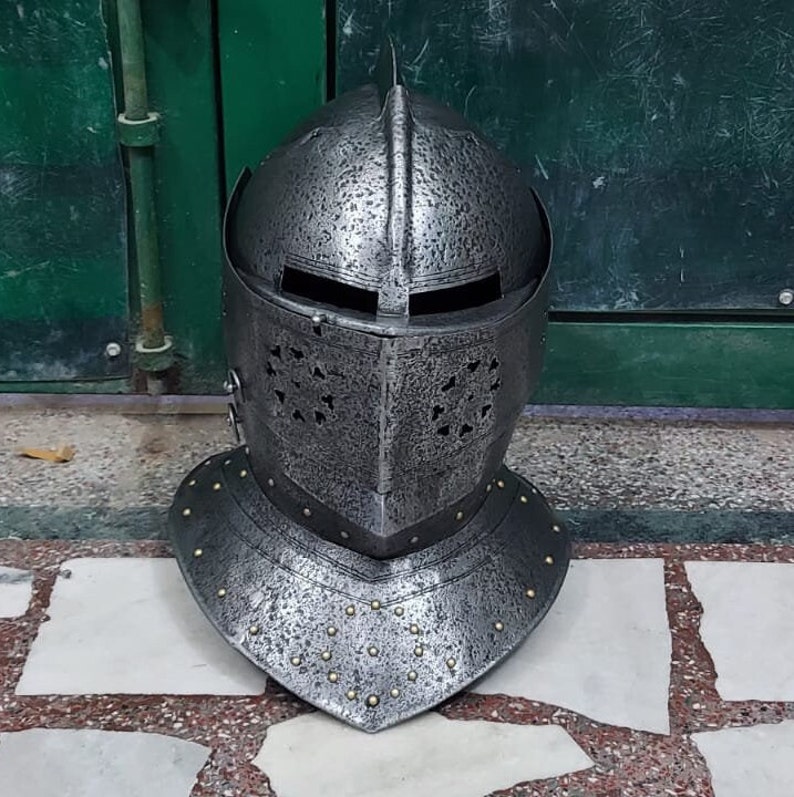 Medieval Helmet Norse Helmet Viking Helmet Battle-ready Viking 18 Gauge ...