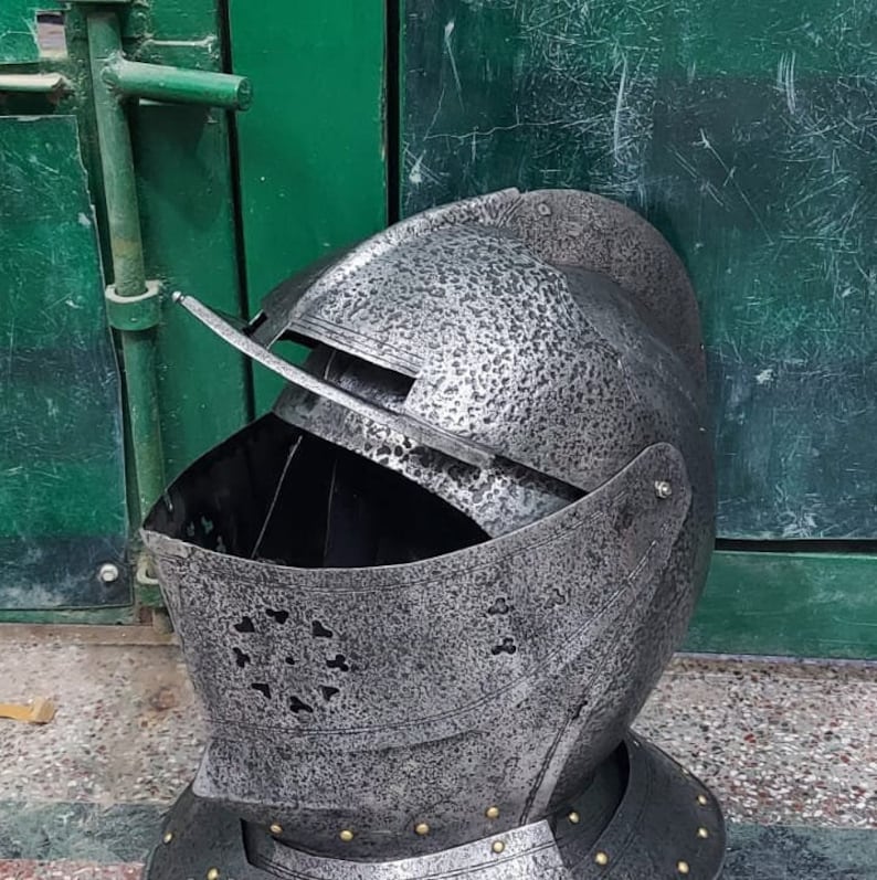 Medieval Helmet Norse Helmet Viking Helmet Battle-ready Viking 18 Gauge ...