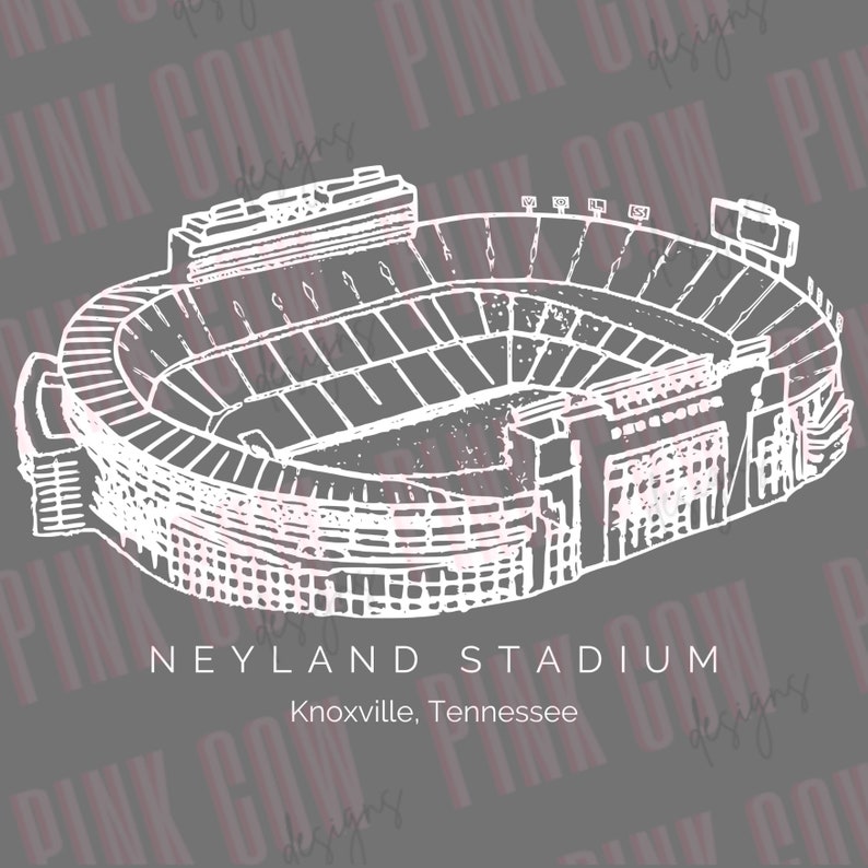 Neyland Stadium PNG Set of 3 for Sublimation SVG Design for Game Day ...