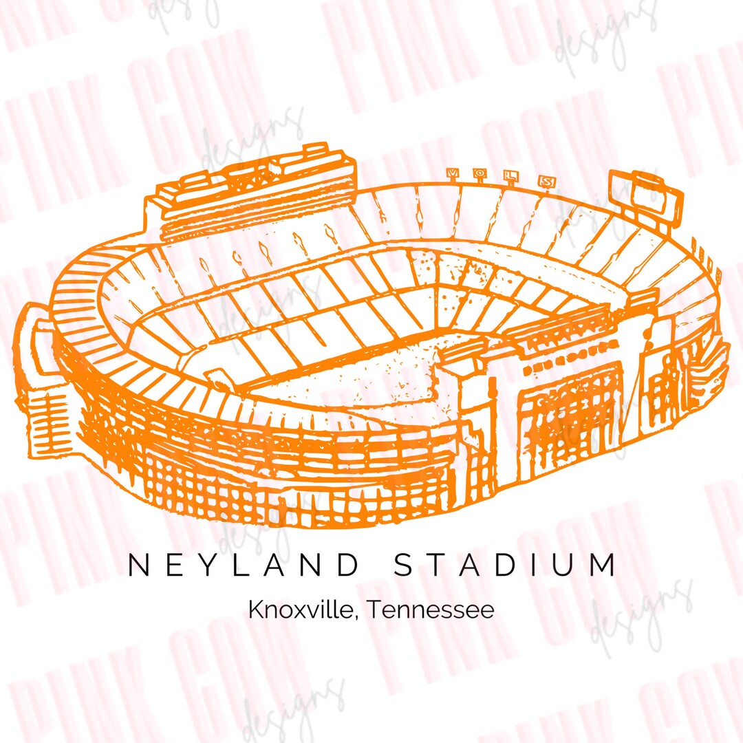 Neyland Stadium PNG Set of 3 for Sublimation SVG Design for Game Day ...