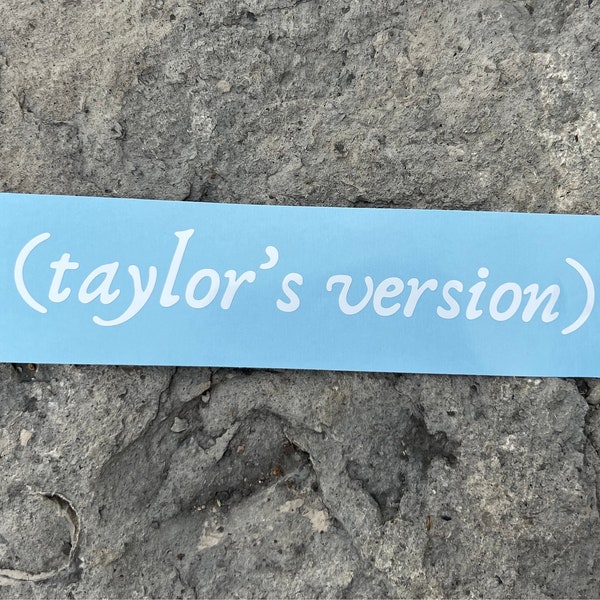 Taylors Version Sticker - Etsy