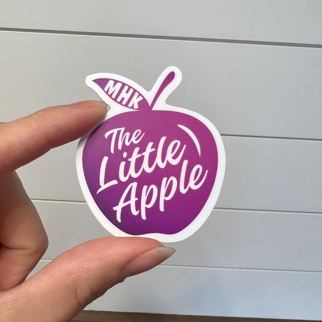 Manhattan, Kansas | the Little Apple Sticker | MHK KS | for Water ...