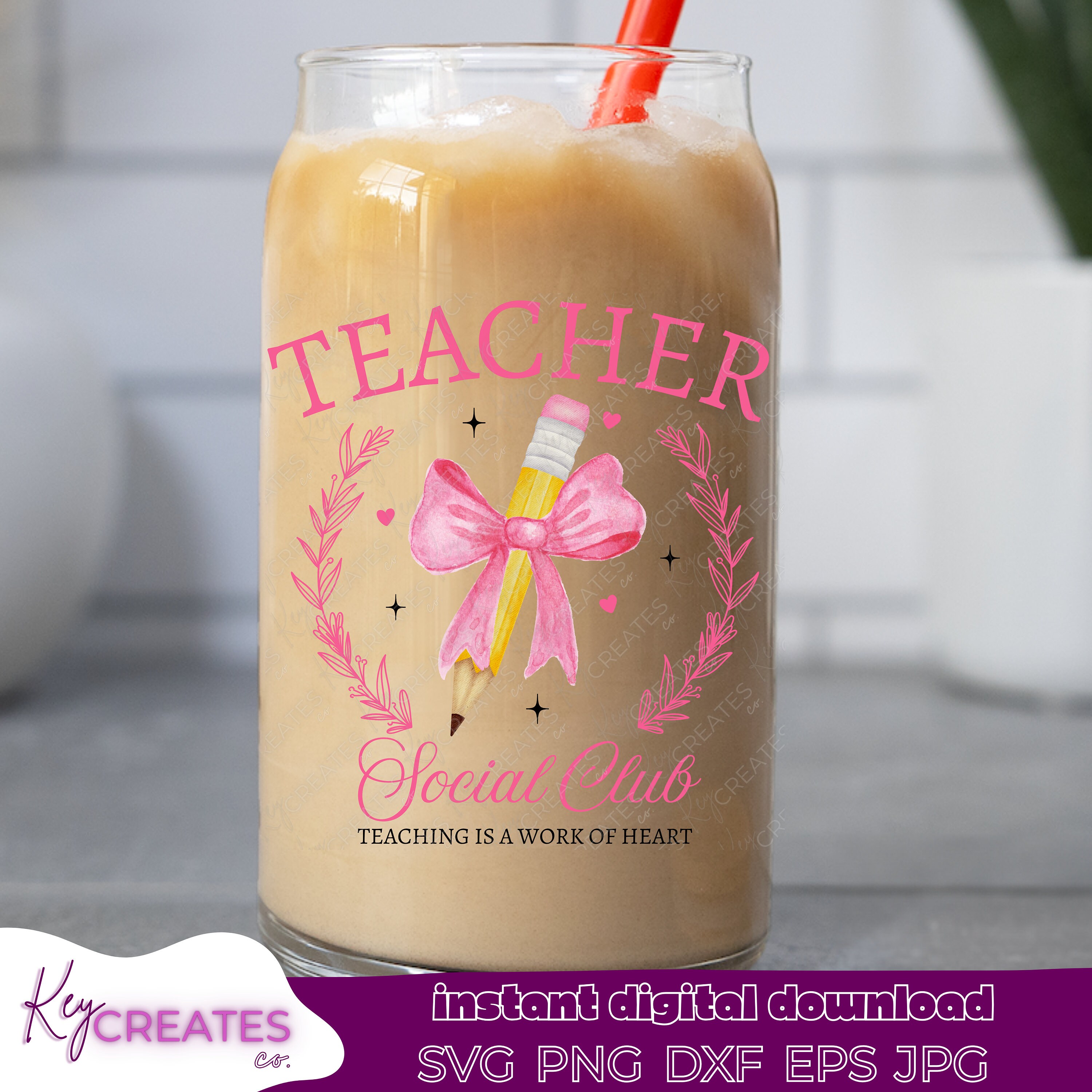 Coquette Teacher Png,teacher Appreciation Gift, Back to School Png ...