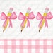 Pencils With Bows Png, Back to School Digital Download, Girly School ...