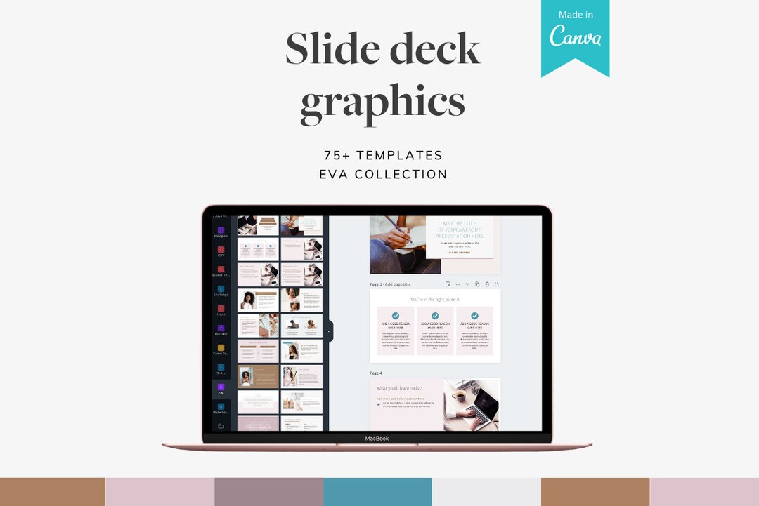 The Eva Slide Deck Canva Templates - Etsy