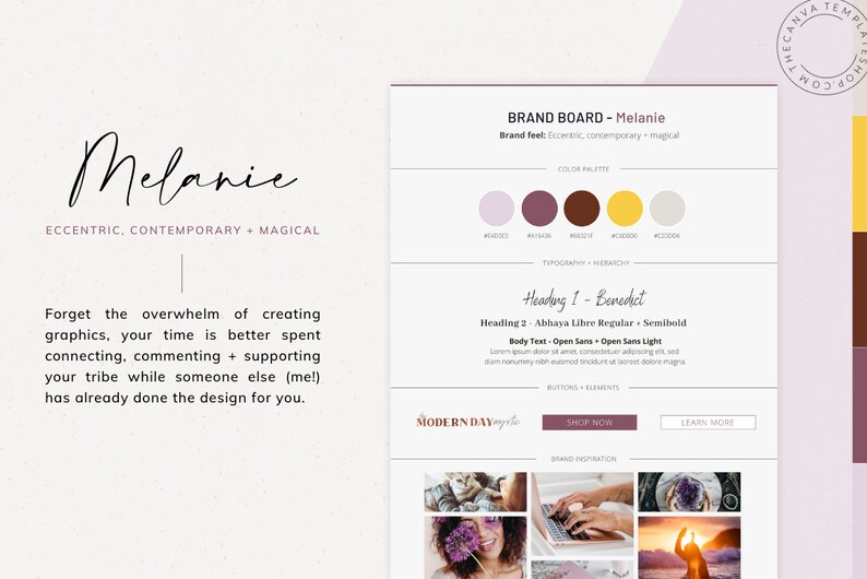 The Melanie Email Signature Canva Template - Etsy Canada