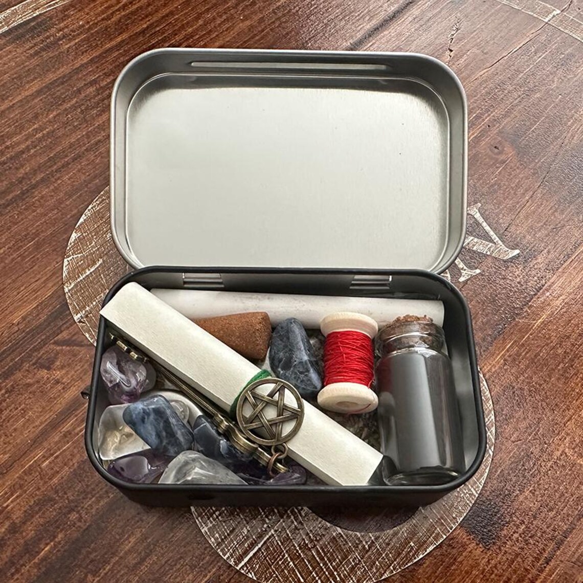 Tin of Magic – Portable Witchcraft Kit | Mini Travel Altar | Pocket ...