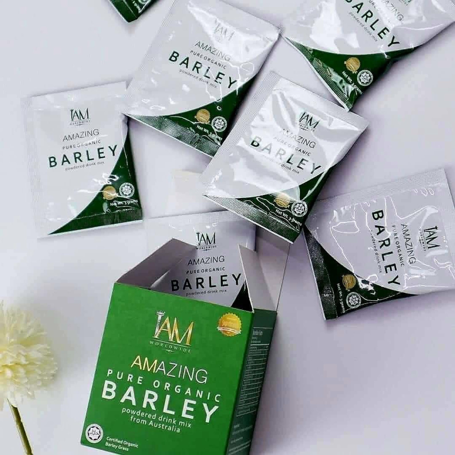 PURE Sealed BARLEY POWDER 20 Sachets - Etsy