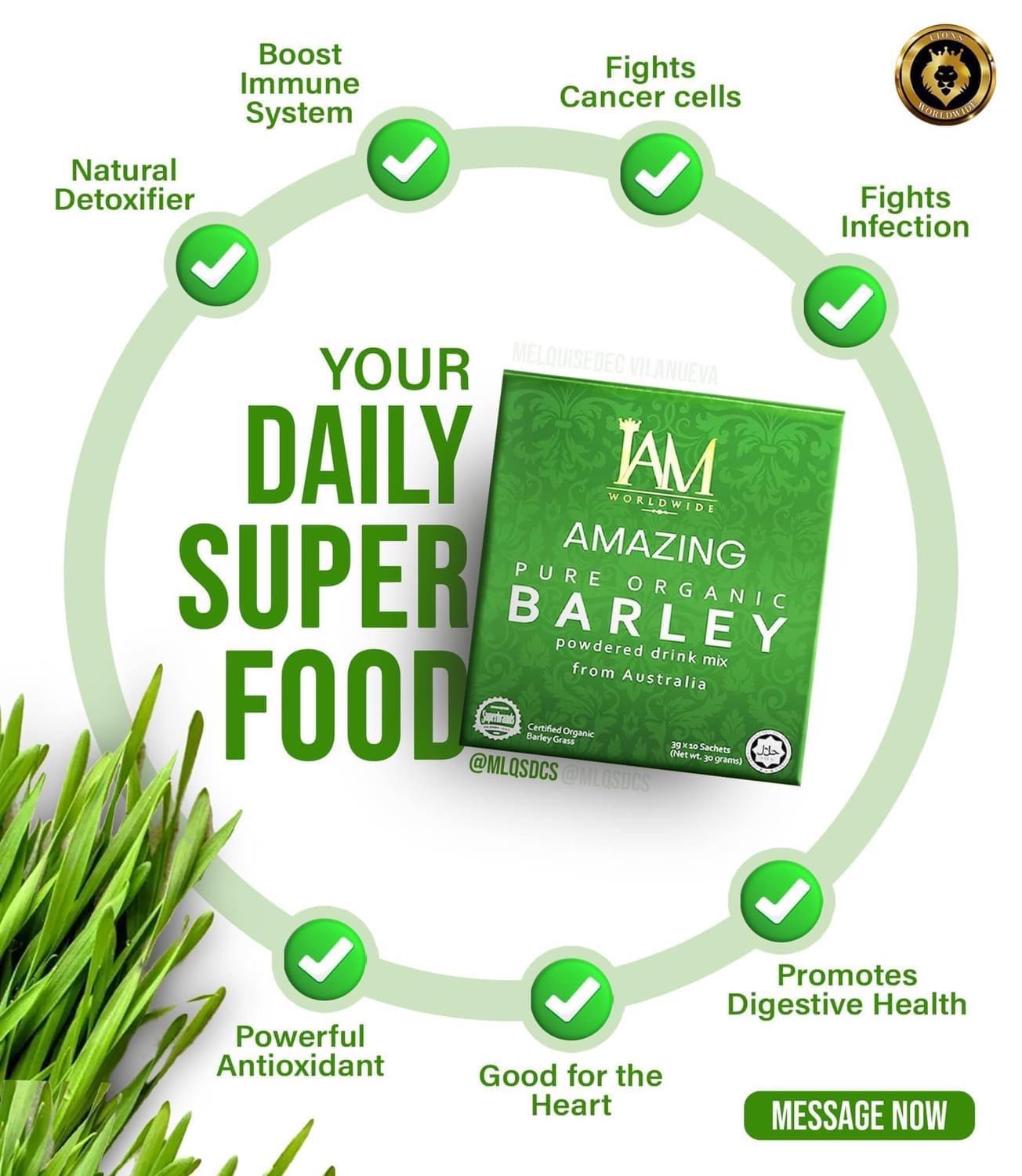 4sealed BARLEY POWDER - Etsy