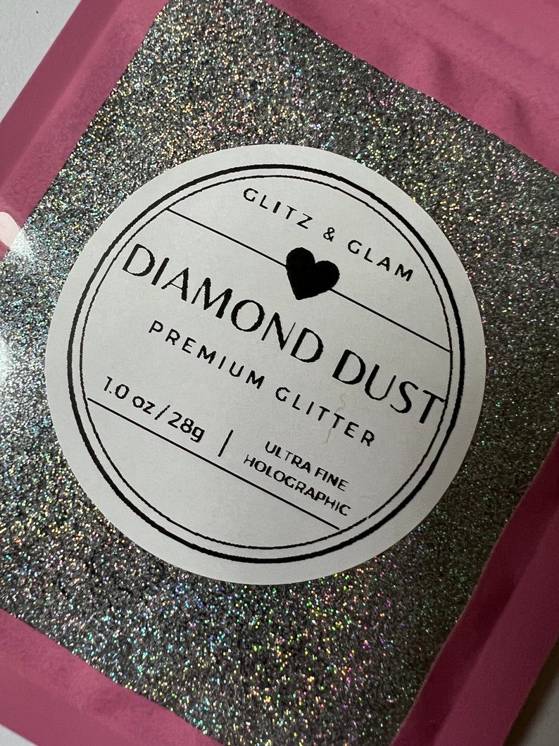 Diamond Dust ULTRA FINE - Holographic Glitter - Crafts - Snowglobe ...