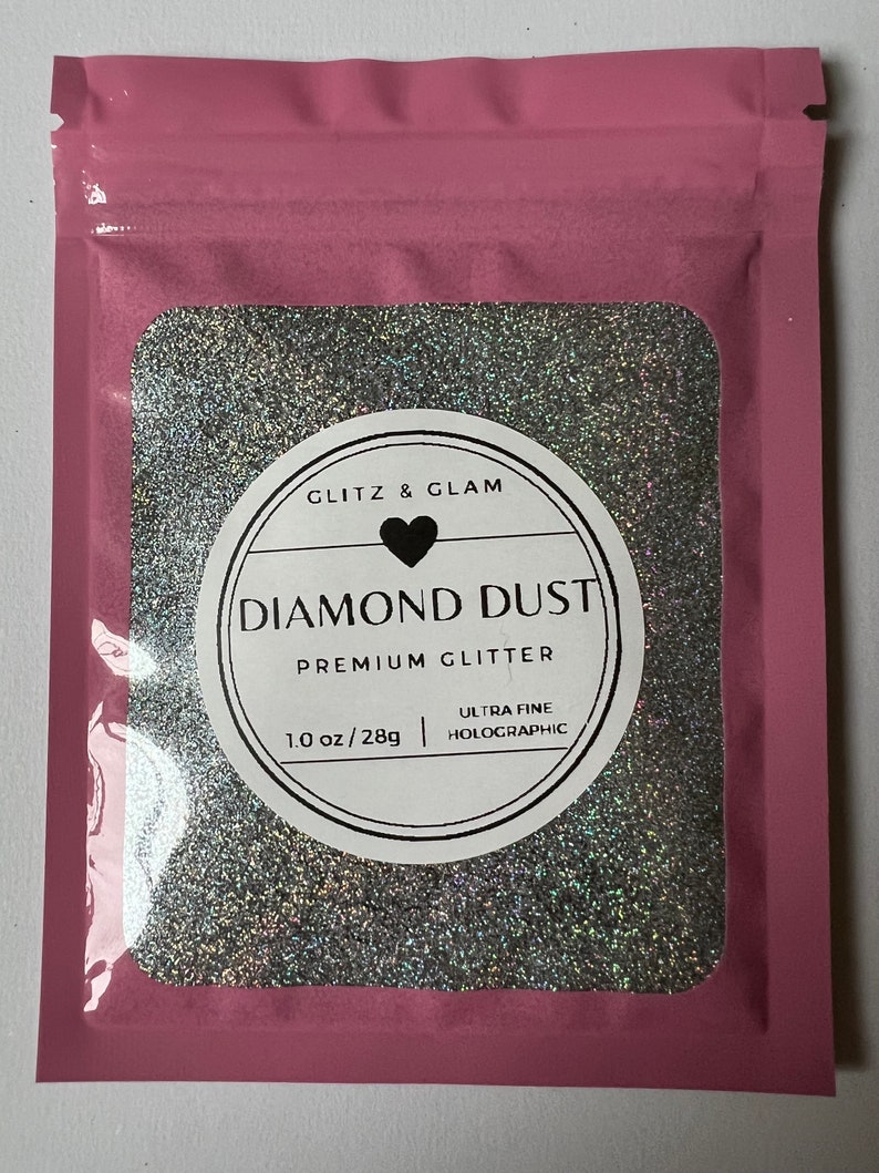 Diamond Dust ULTRA FINE - Holographic Glitter - Crafts - Snowglobe ...