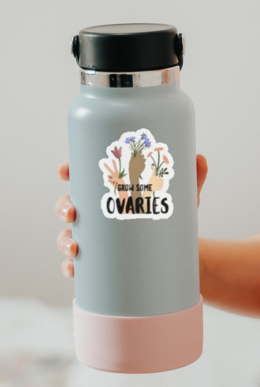 Grow Some Ovaries Vinyl Sticker - Etsy