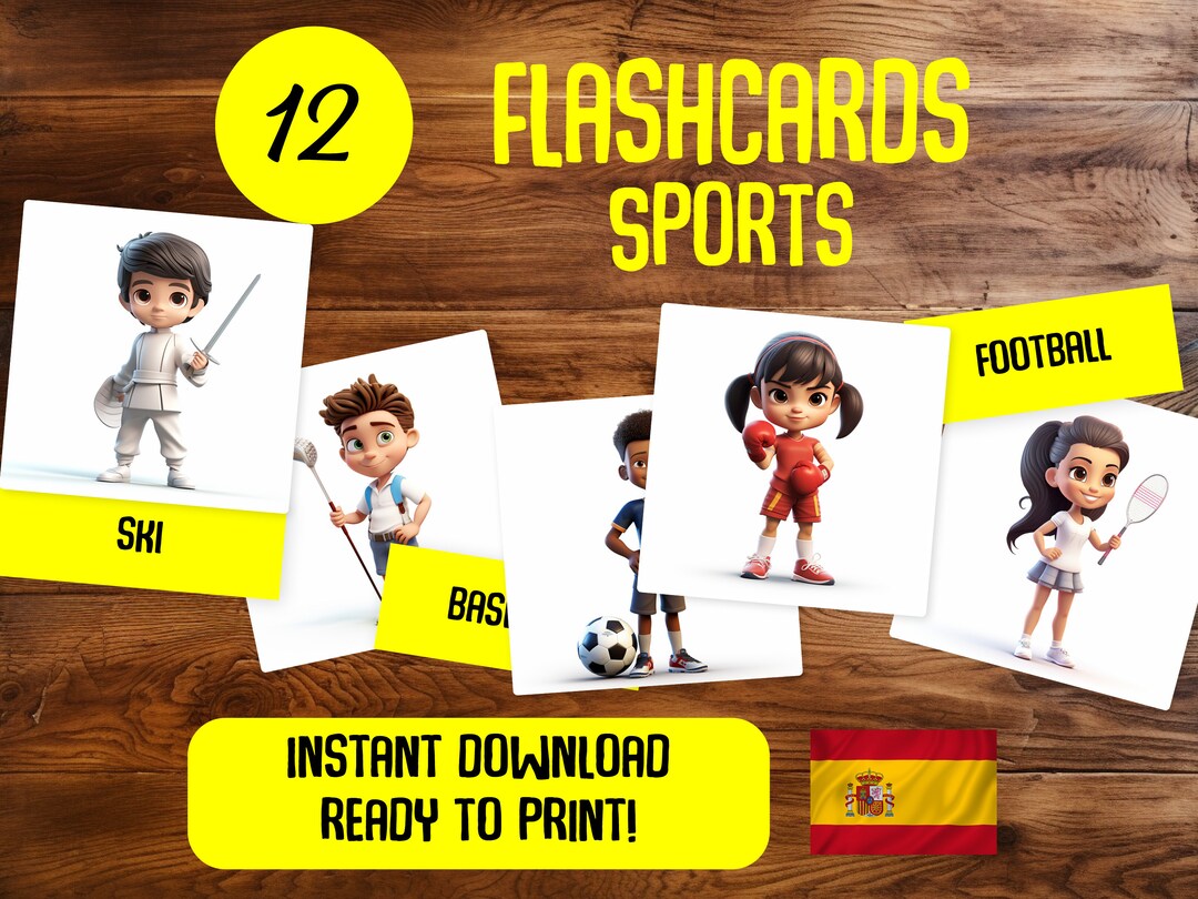 12 Flashcards Para Imprimir Con Estilo Pixar Para El - Etsy