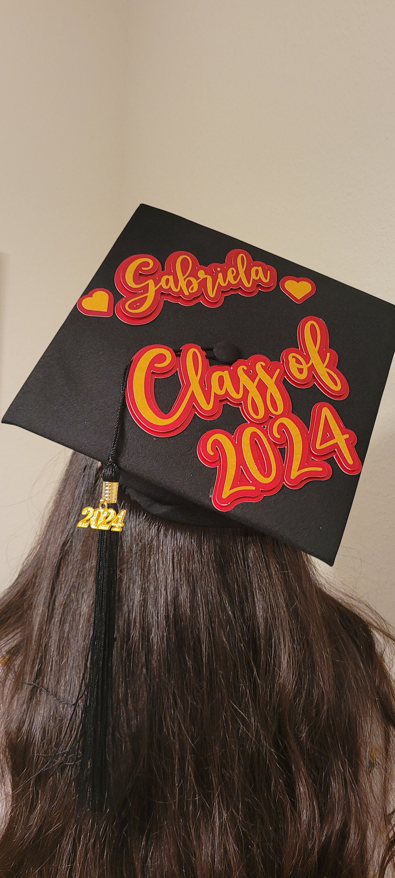 Custom Graduation Cap, Graduation Cap Topper, Personalized Grad Cap ...