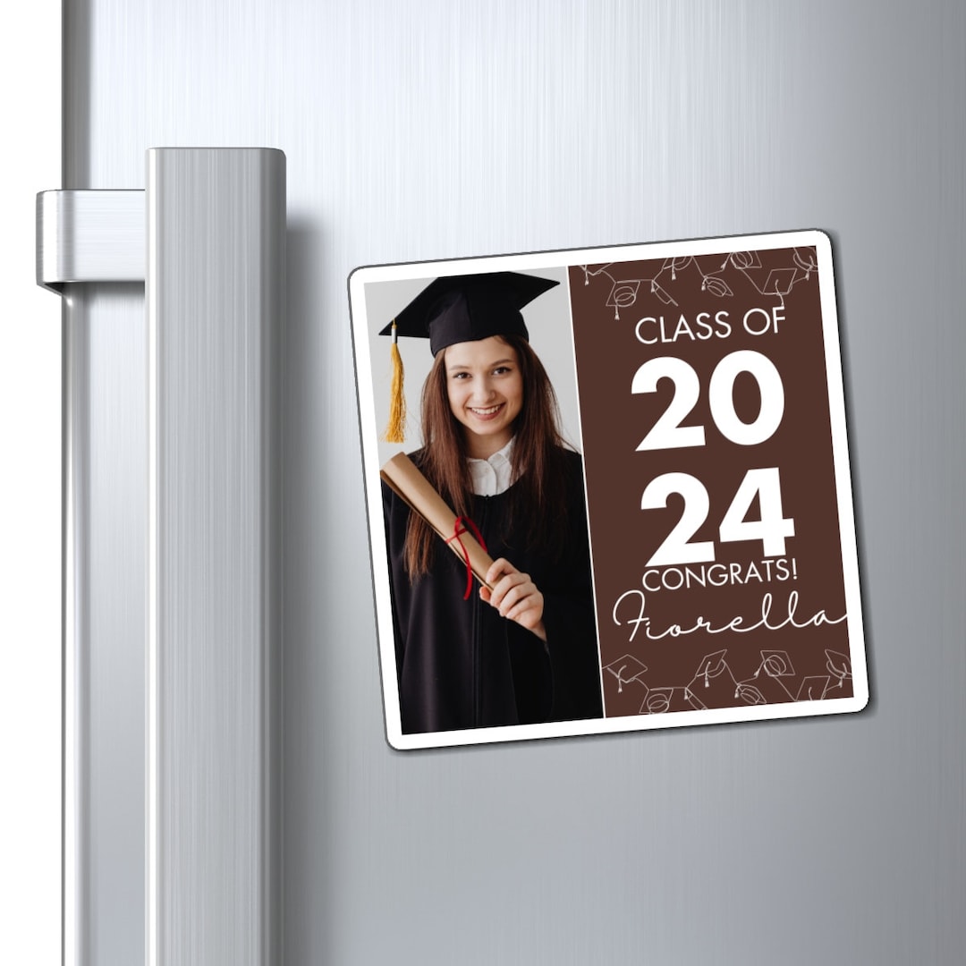 Custom Graduation Magnets,graduation Keepsake,graduation Gift ...