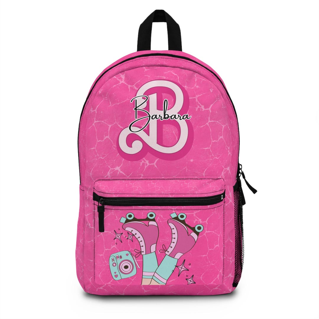 Pink Doll Backpack , Doll Coquette Pattern Backpack ,back to School ...