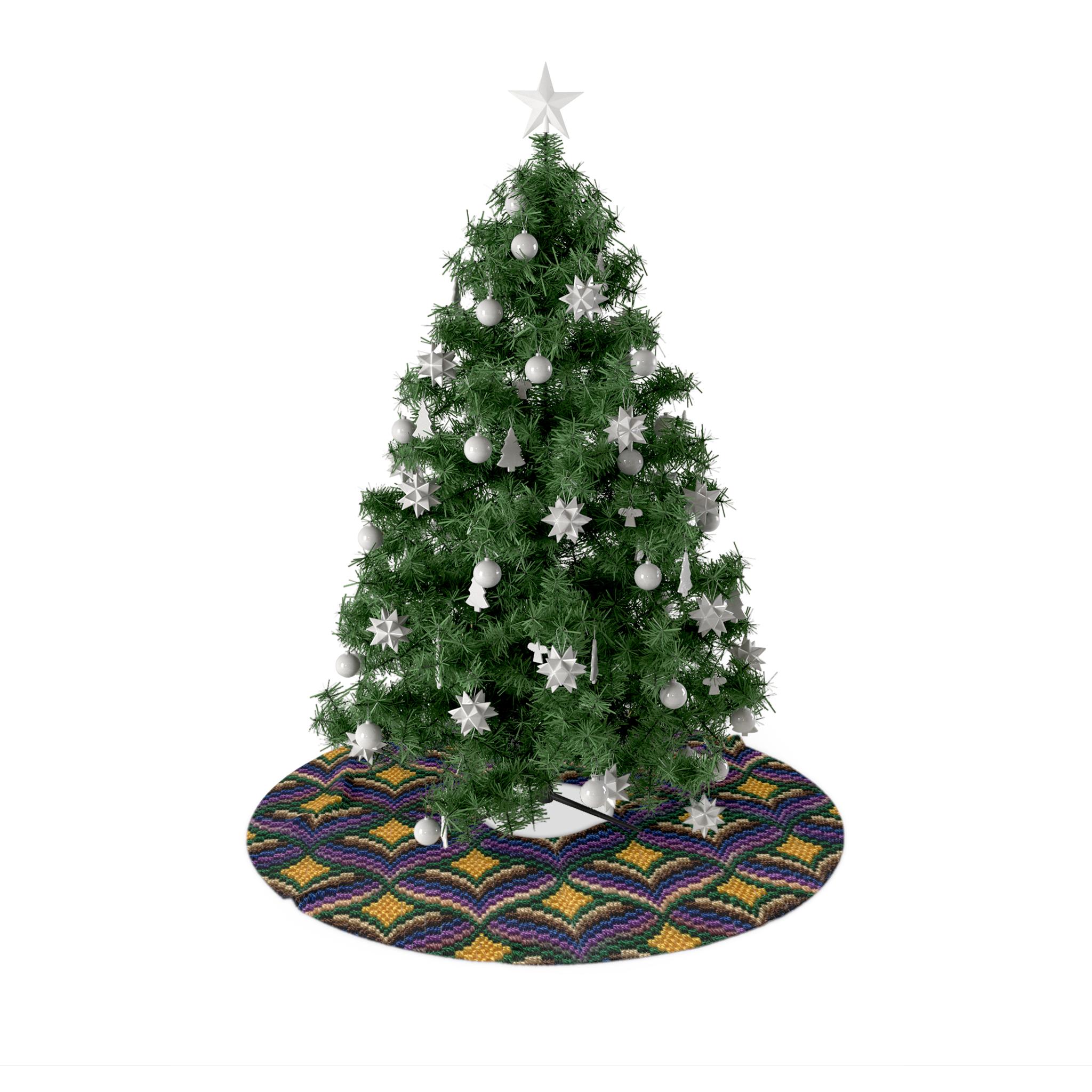 Bargello Tree Skirt ,bargello Tree Skirt Pattern ,christmas Tree Skirt ...