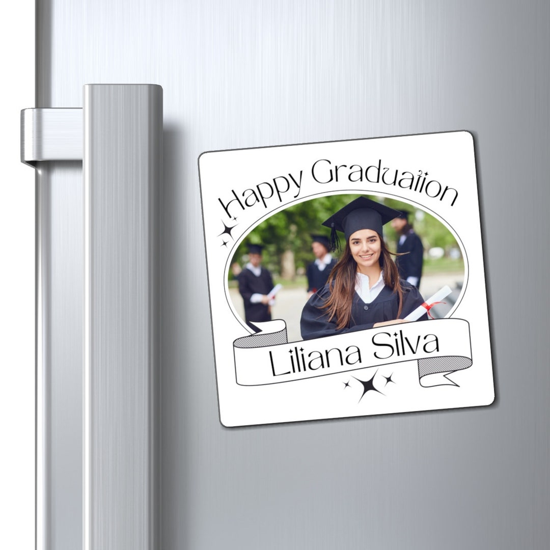 Custom Graduation Magnets,graduation Keepsake,graduation Gift ...