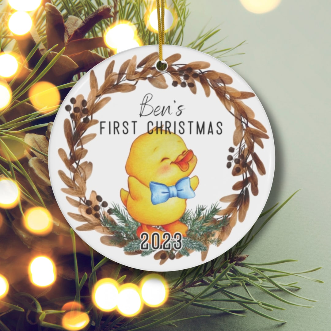 Baby Christmas Ornament,first Christmas Ornament,christmas Ornament ...