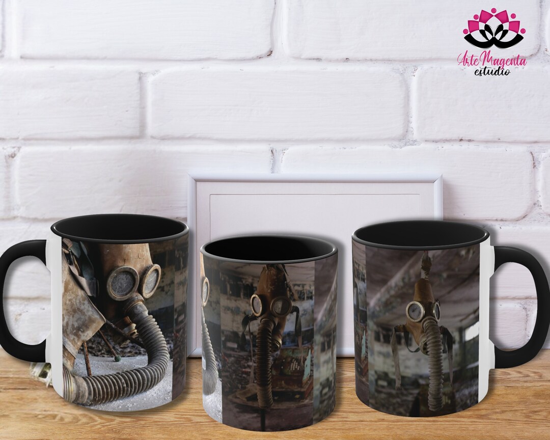 Gasmask Mug, Chernobyl Mug, Radioactive Mug, Fly Fishing Mug ...
