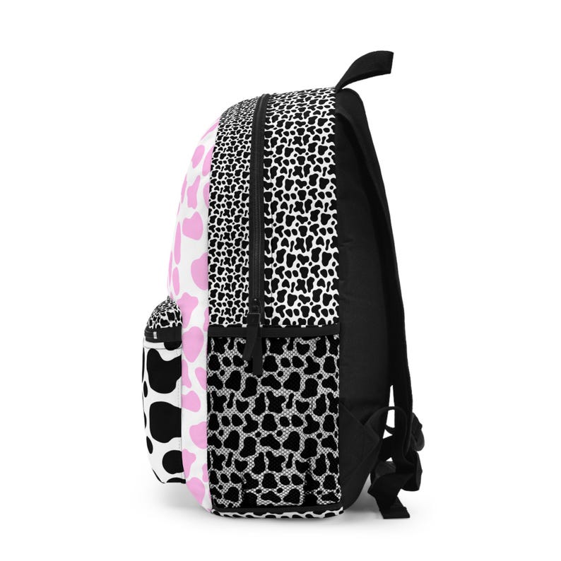 Cowprint Backpack , Cow Pattern Backpack ,back to School, Pre-k Grad ...