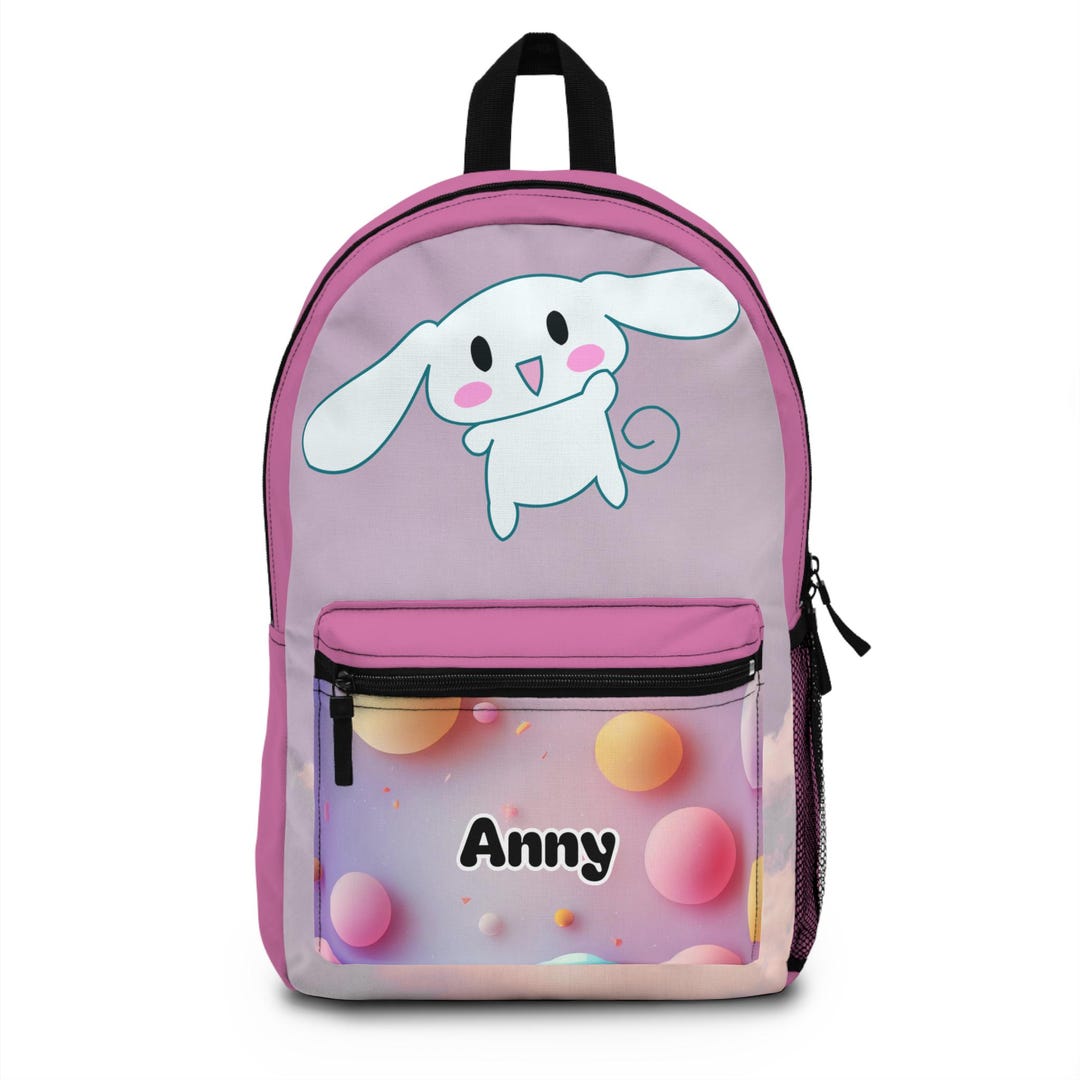 Cute Pink Cinnamon Backpack , Custom Pattern Backpack ,back to School ...