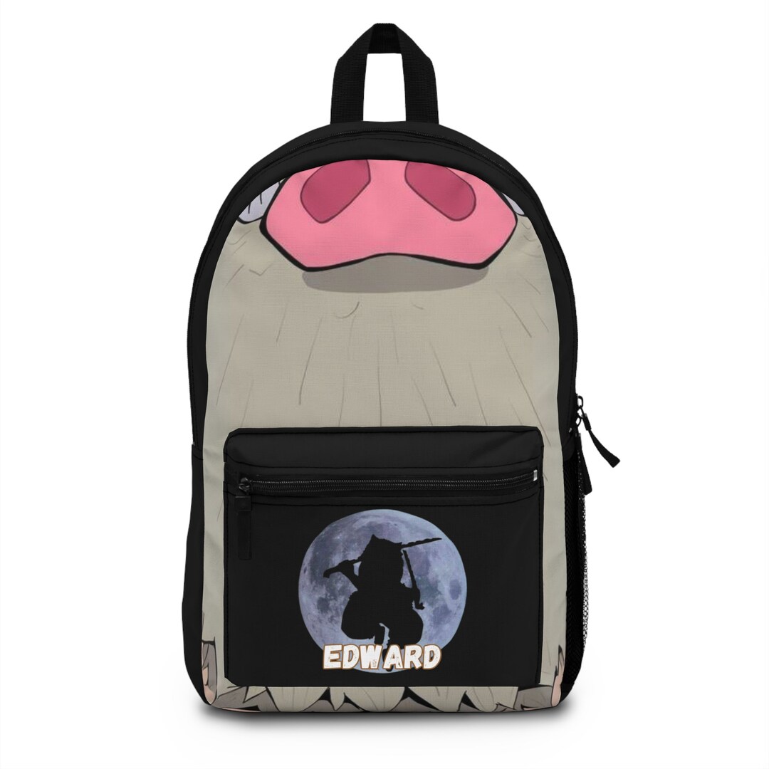 Custom Anime Kimono Pattern Backpack ,back to School, Inosuke Bag , Pre ...