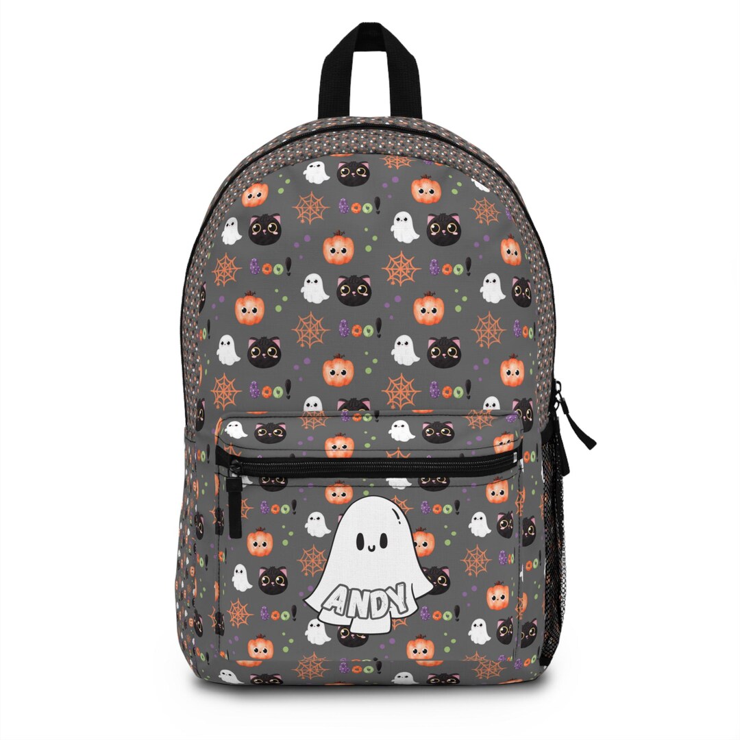 Ghost Backpack , Cute Ghost and Cat Kawaii Pattern Backpack ,back to ...
