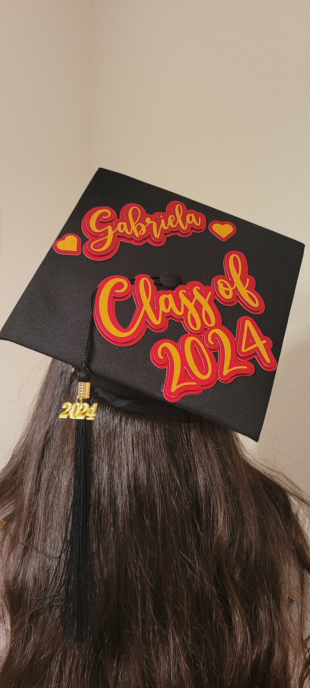 Custom Graduation Cap, Graduation Cap Topper, Personalized Grad Cap ...