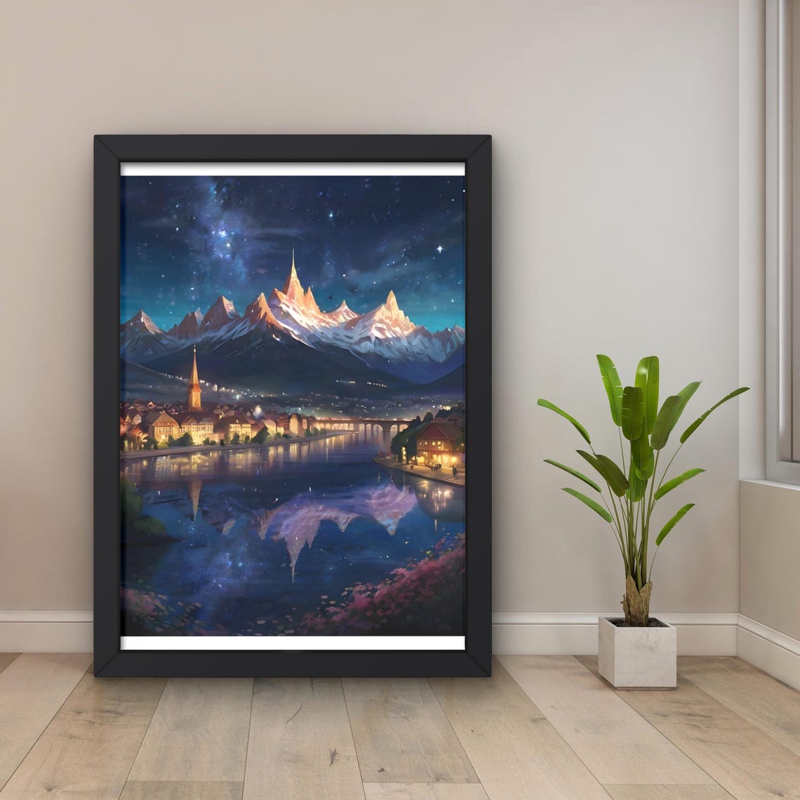 3 Digital Wall Art Print, Acotar Poster, Bedroom Wall Art, Velaris Wall ...