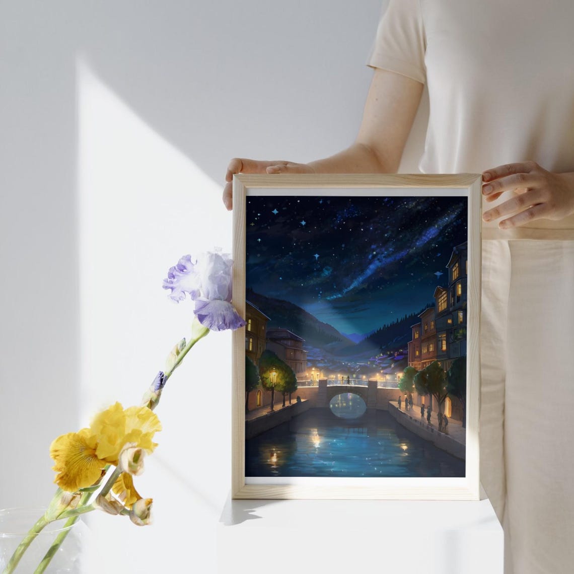 3 Digital Wall Art Print, Acotar Poster, Bedroom Wall Art, Velaris Wall ...