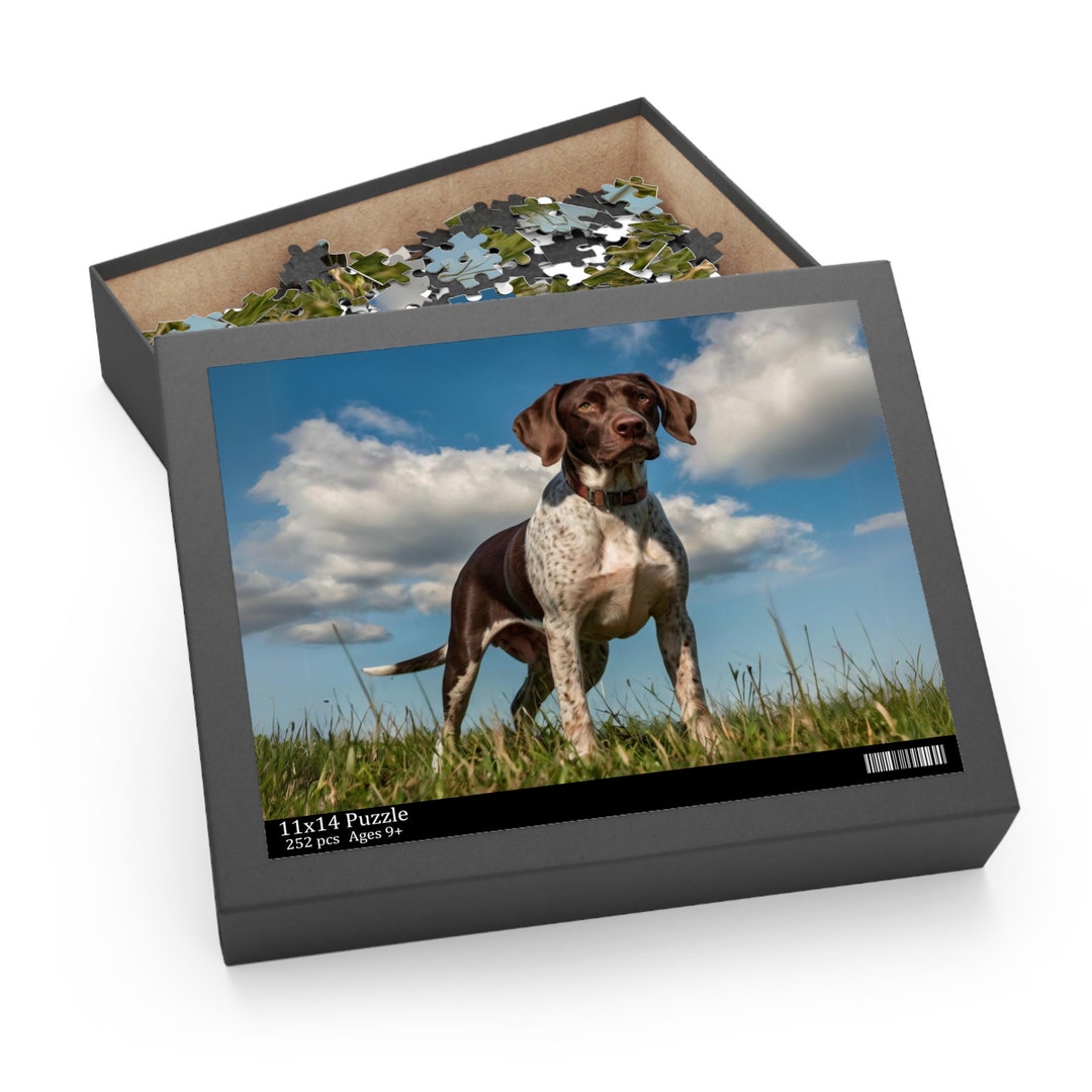 Realistic German Shorthaired Pointer Puzzle, Gsp Picture Puzzle, Gsp ...