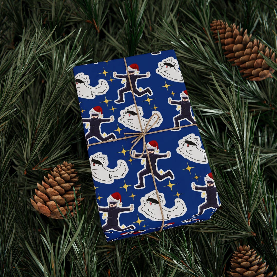 Custom Anime Jjk Wrapping Paper, Anime Wrapping Paper,wrapping Paper ...