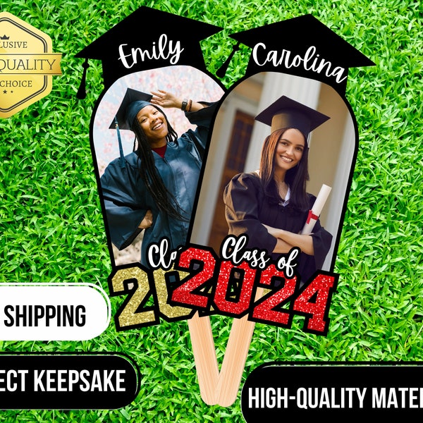 Graduation Fans Paddle 2024 - Etsy