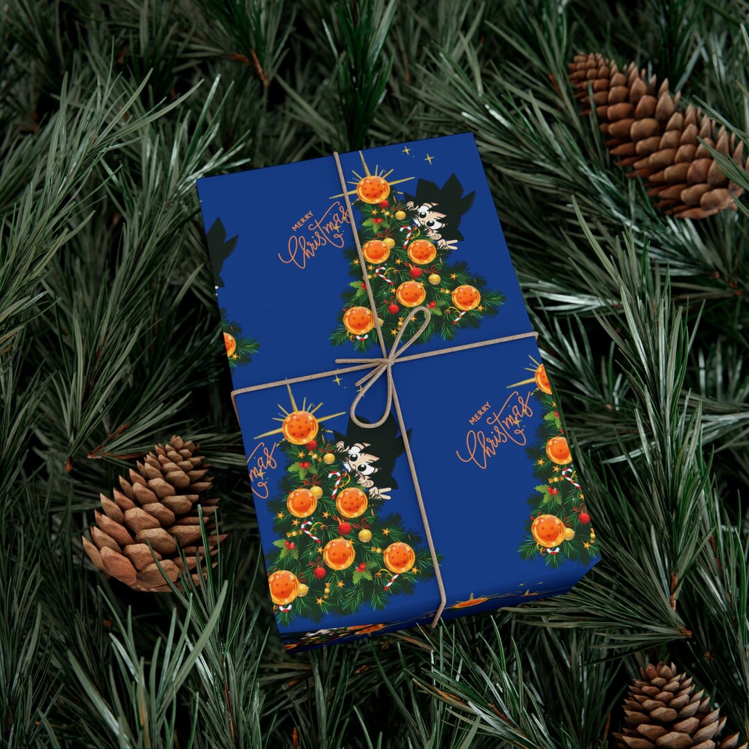 Anime Wrapping Paper, Anime Dbz Wrapping Paper,wrapping Paper Roll ...
