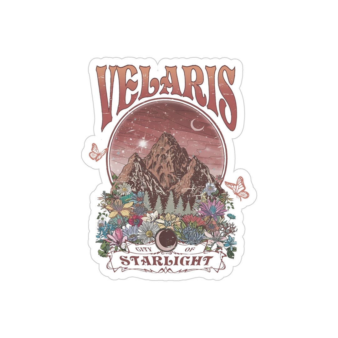 Acotar Sticker, Acotar Stickers, Acotar Merch, Acotar Velaris Sticker ...