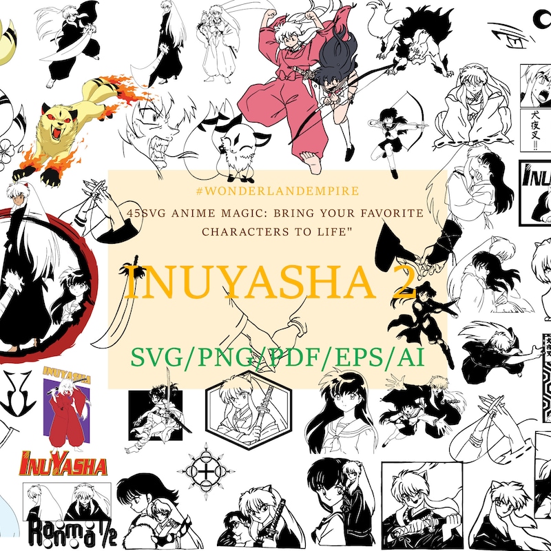 Inuyasha cards - Etsy.de