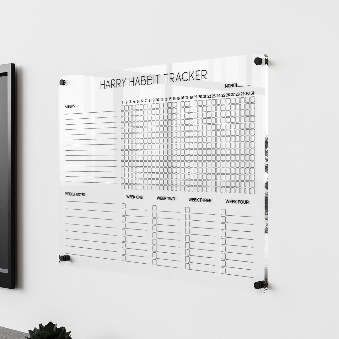Habbit Tracker Habbit Tracker Printable Habbit Tracker Journal Habbit ...