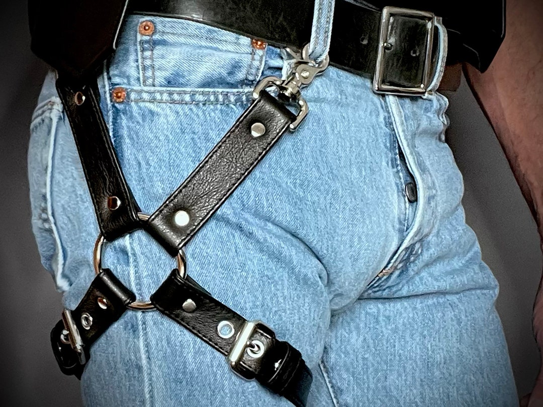 Sewn Garment Leather Hip Harness - Etsy