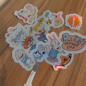 Unleash 90's Nickelodeon Nostalgia: Dive Into Our Vibrant Sticker Pack ...