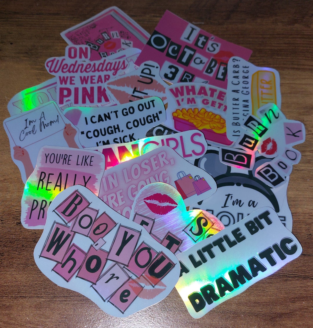 So Fetch, Mean Girls Movie Quotes Sticker Pack 17 Fetch-worthy Decals ...