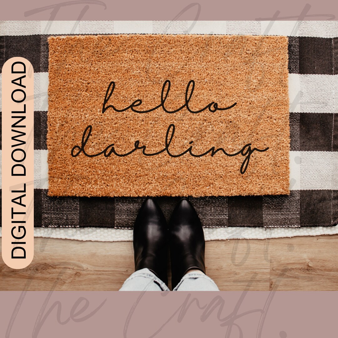 Hello Darling , Digital Download, SVG for Commercial Use. - Etsy