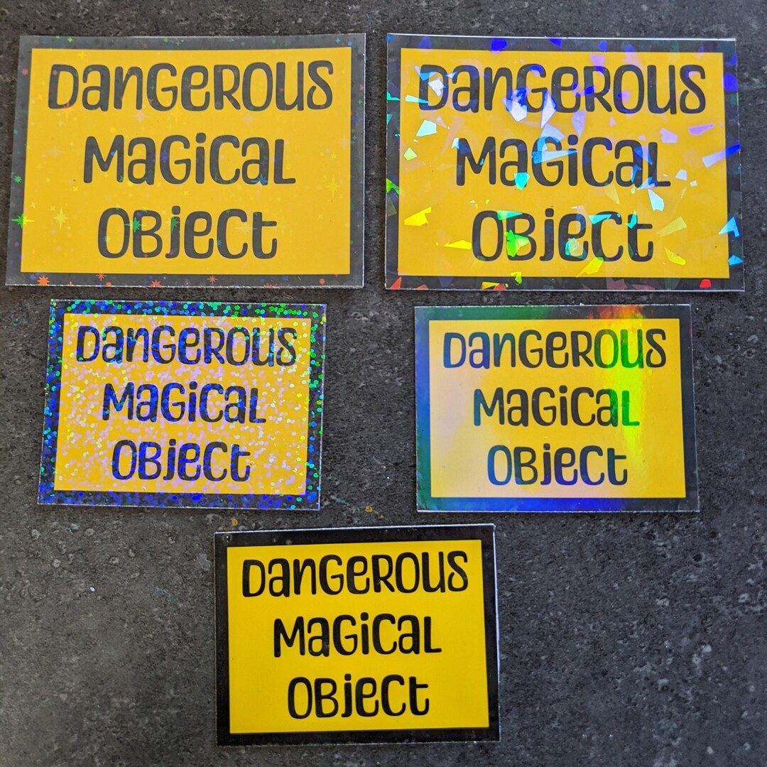 Sticker Dangerous Magical Object Sticker Inspired by Between by LL ...