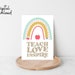 Printable Digital Teacher Appreciation 5x7 Card - Etsy