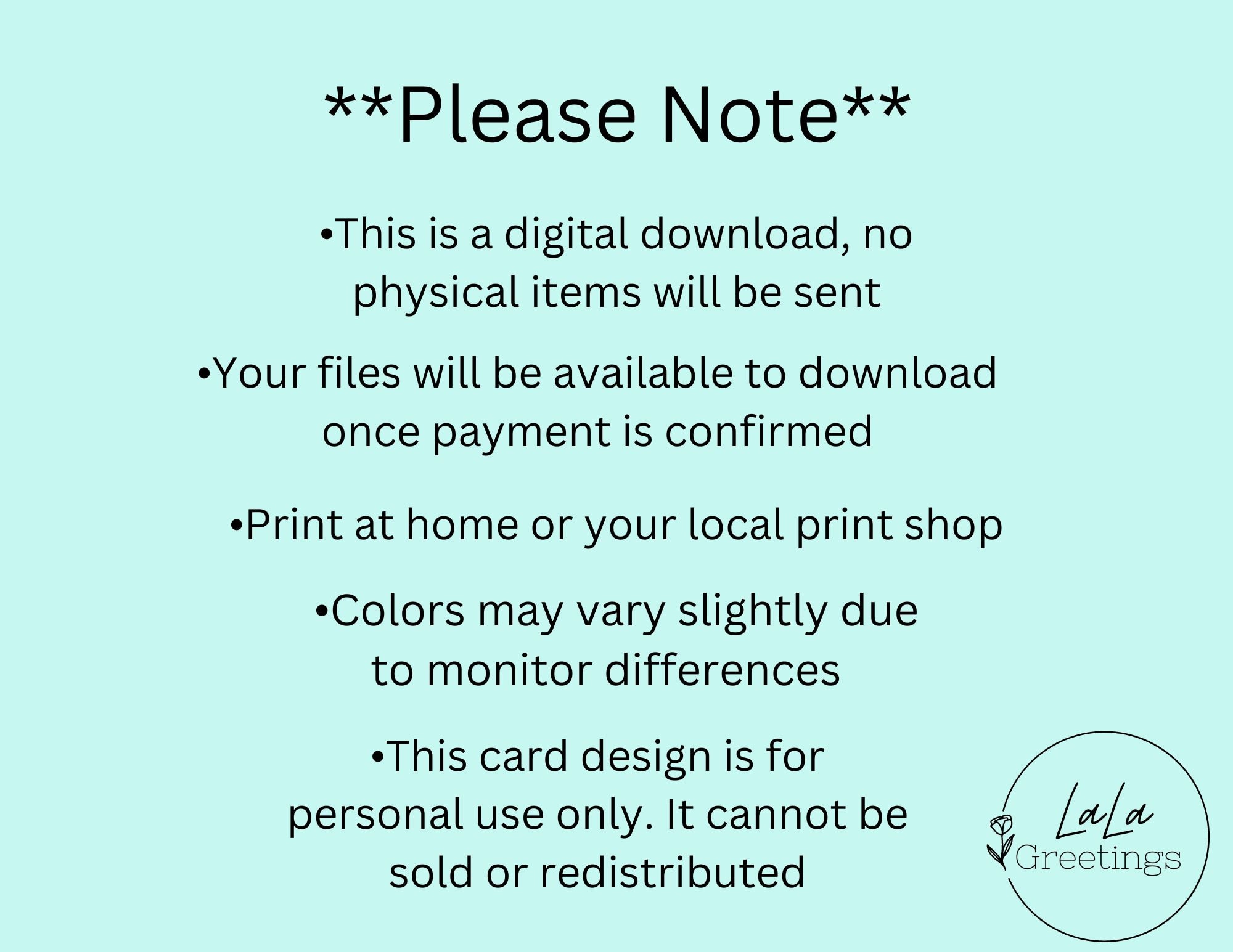 Printable Boys Birthday Greeting Card 5x7 Digital Download - Etsy