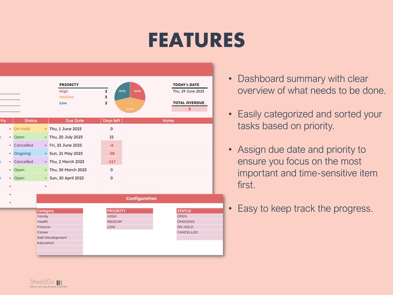 Ultimate Google Sheets TODO Tracker | Task Management Spreadsheet ...