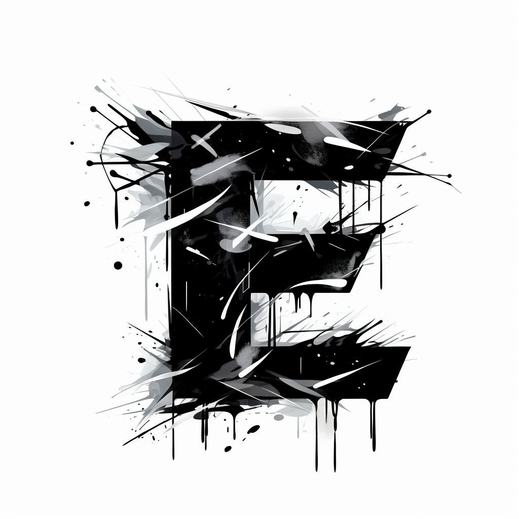 Graffiti Letter E