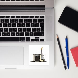 Waterproof Electric Guitar & Amp Sticker - Etsy