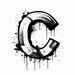 Graffiti Letter "d" Sticker, Waterproof Unique Street Art - Etsy
